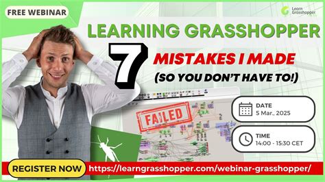 Webinar 32 Learning Grasshopper 7 Mistakes I Made So You Dont
