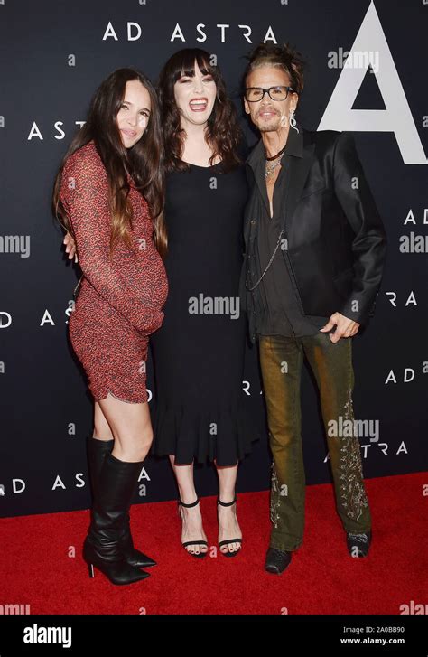 Hollywood Ca September 18 L R Chelsea Tyler Liv Tyler And Steven