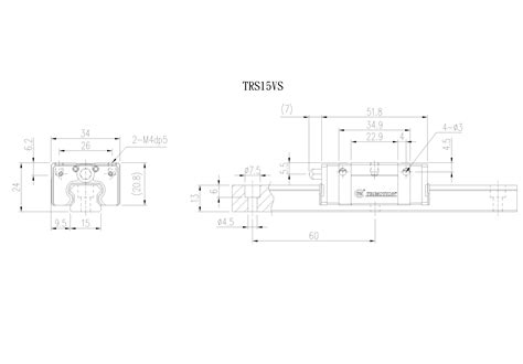 Tbi 线性滑轨trs15vs Ww Step 模型图纸下载 懒石网