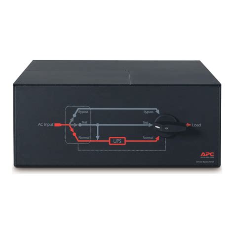 APC Externer Service Bypass Modell Nr SBP KP max Power KVA zum Rackeinbau Rackhöhe U