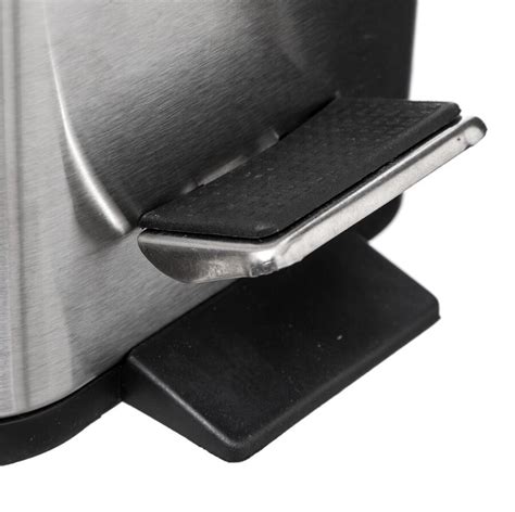 Rectangle Soft Close Step Can Stainless Steel 5l Dwellings Home Trinidad