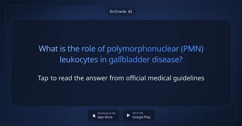 What Is The Role Of Polymorphonuclear Pmn Leukocytes In Gallbladder Disease