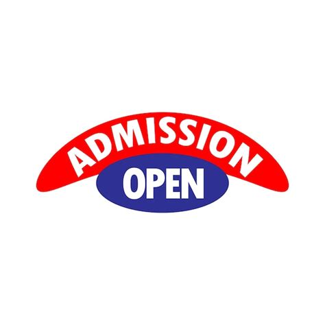 Premium Vector Admission Open Tag Abstract For Social Media Template