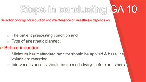Types Of Anesthesia Pptx