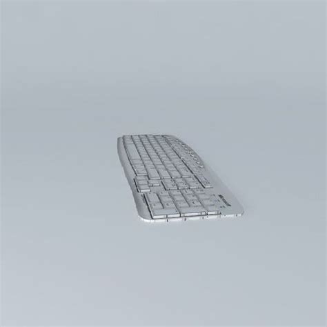 Keybord Free 3d Model Max Obj 3ds Fbx Stl Dae