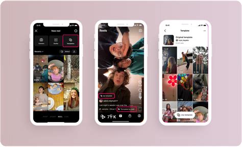 level up your reels game with instagram s new templates tab more social media updates plann