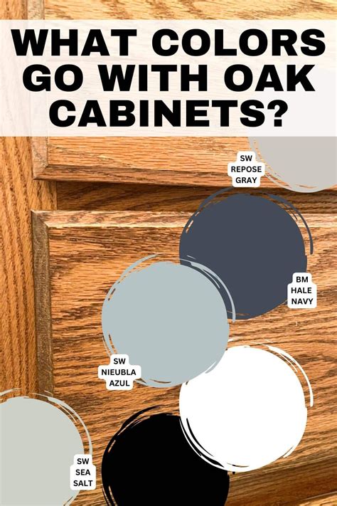 Color Schemes That Go With Oak Cabinets Artofit