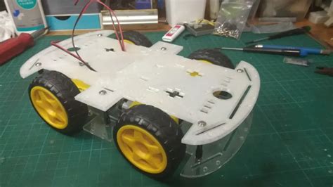 4wd Buggy Chassis Arduino By Phil M Download Free Stl Model