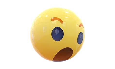 Premium Photo Wow Emoji Png
