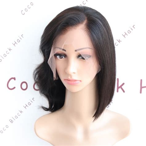 Ashya Pre Plucked Brazilian Virgin Wave Bob 150 Density Glueless Lace