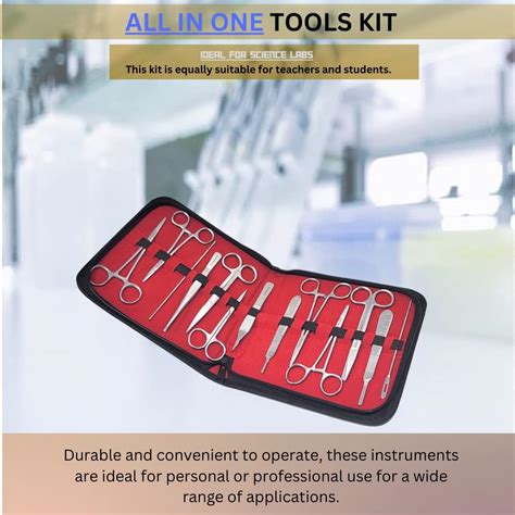 Hightechinstruments Hti Dissecting Kit For Medical Biology And Veterinary