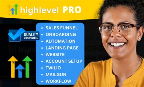 go high level landing page gohighlevel sales funnel workflow