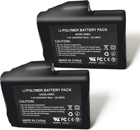 [2pak] BATERIA AKUMULATOR SWB01 2200mAh DO RĘKAWIC - 12911963116 ...