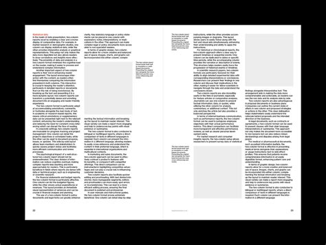 Stephen Kelman A4 Two Column Report Grid System For Indesign