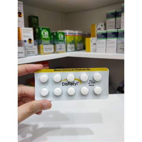 Jual Disflatyl Strip Isi 10 Tablet Obat Original Shopee Indonesia
