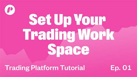 How To Set Up Your Trading Workspace Platform Tutorials Trade The Pool