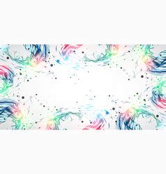 Abstract Particle Vortex With Plexus Effect Vector Image