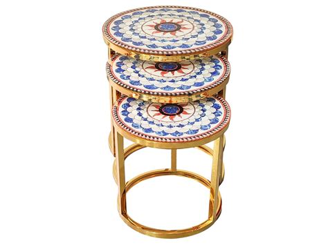 Jenkins 3 Pc Nesting Table Set Themes Uae