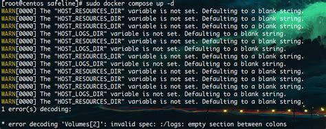 Cento7安装报错： Error Decoding Volumes 2 Invalid Spec Logs Empty