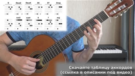 Универсальный аккорд "D" - YouTube