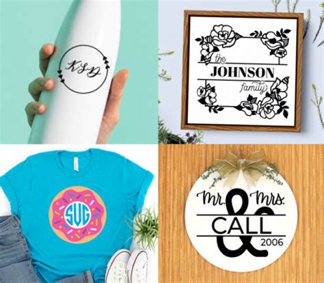 Free Monogram Svg Cut Files