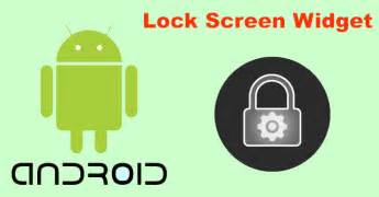 Android Widget Home Screen And LockScreen