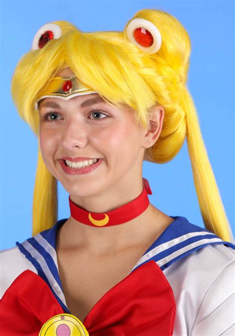 Womens Sailor Moon Costume Wig Sailor Moon Accessories