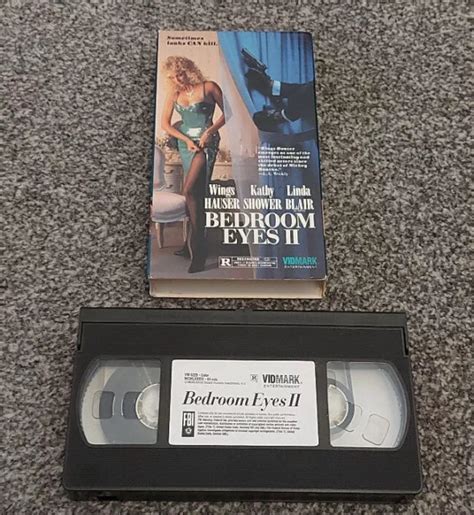Bedroom Eyes Ii Wings Hauser Kathy Shower Linda Blair Ntsc Vhs Video £
