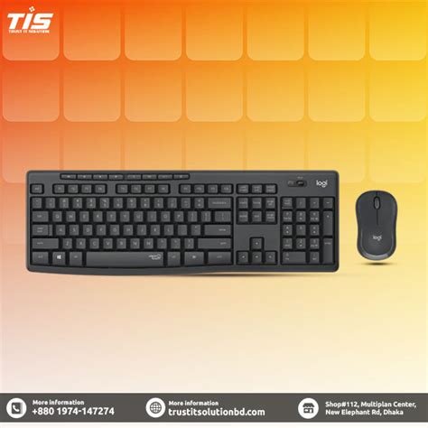 Logitech Mk Wireless Keyboard And Mouse Combo