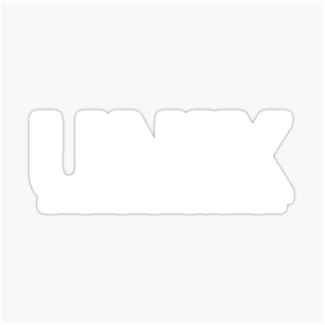 UNIX Logo Sticker For Sale By JoelhenryPutek Redbubble