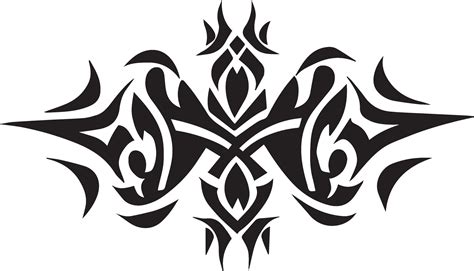 Tribal Tattoo Design Illustration Vector Art 26139245 Vector Art At