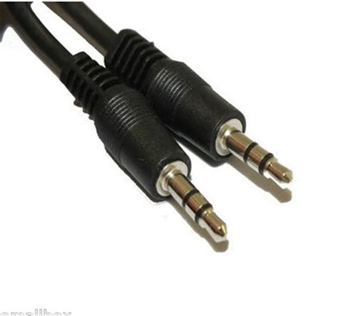 400pcs 1m 3ft 35mm Aux Auxiliary Cord Male To Male Stereo Audio Cable