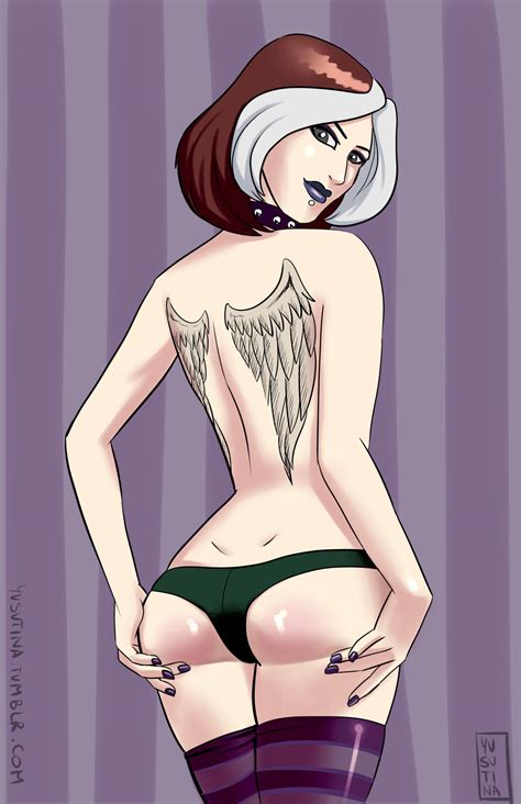 Rule 34 1girls Anna Marie Back View Female Female Only Green Panties Looking Back Marvel