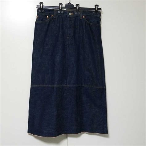 バジーレ28 大きいサイズ カジュアル ロング丈 デニムスカート サイズ17号 By メルカリ
