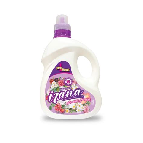 Nước Xả Vải Izana Mềm Mại Ngát Hương 2kg 6 Canthùng