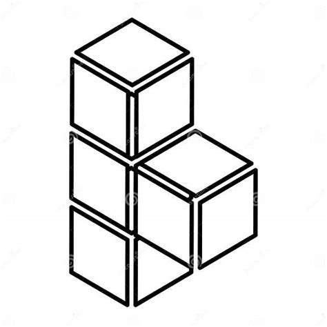 3d Isometric Cubes As Construction Construct Building Technology Architecture And
