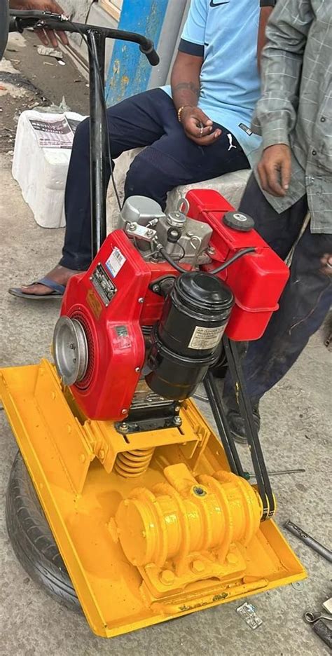 Portable Earth Compactor Model Name Number Ecg 16 Capacity 5hp