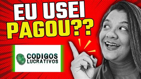 CÓdigos Lucrativos Funciona É Golpe ⛔️ Código Lucrativo Vale A Pena