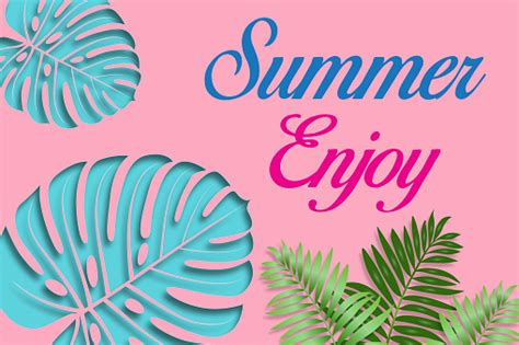 Ilustración De Disfrutar Del Verano Y Más Vectores Libres De Derechos