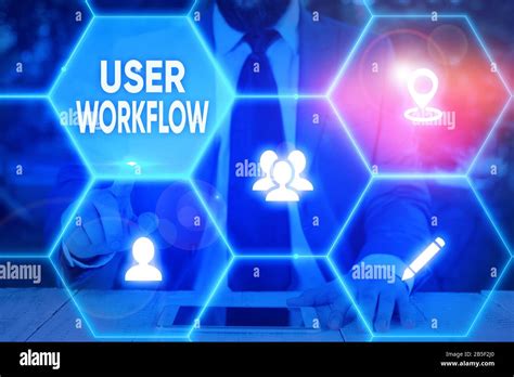 Handwriting Text User Workflow Conceptual Photo Orchestrated And