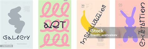 추상 굵은 포스터 세트 벽지 단순하고 다채로운 모양과 현대적이고 창의적인 비문 브루탈리즘 형태 미니멀리스트 디자인 포스트모던한 터치 현대 미술 전시회 또는 행사 발표 유행