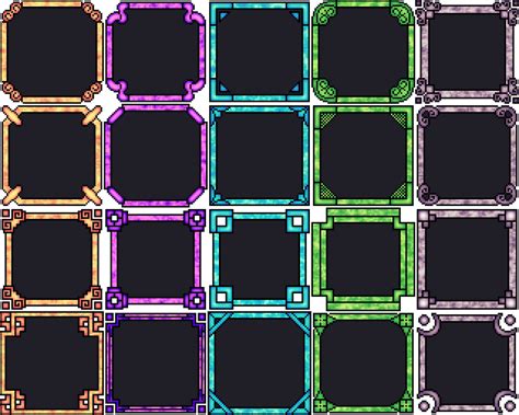 Border And Panels Menu Part 3 By BDragon1727 Border And Panels Menu Part 3 By BDragon1727