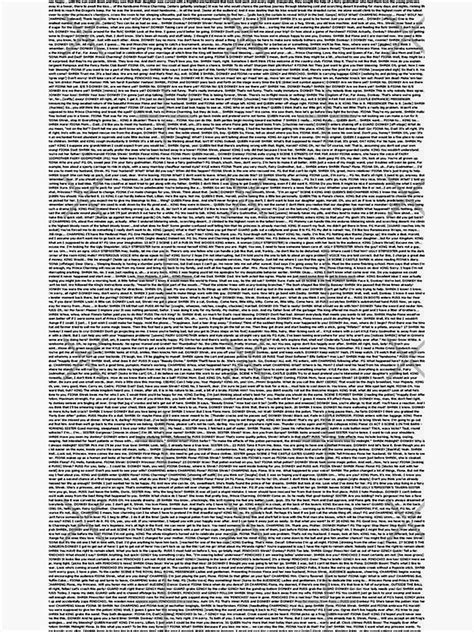 Shrek Script Poster For Sale By Beatricecolby Redbubble