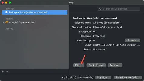 Backing Up A PC Or A Mac On Scaleway Object Storage With Arq Backup