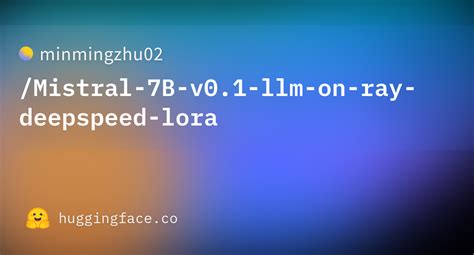 Checkpoint Tokenizer Model Minmingzhu Mistral B V Llm On