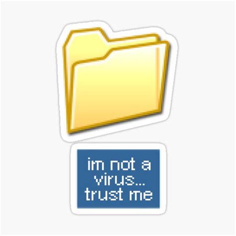 Windows Xp Folder Name Sticker For Sale By Charliecreator Redbubble