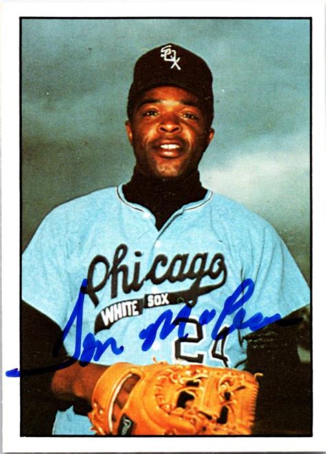 Tom Mccraw Autographed Baseball Card Chicago White Sox 1981 Tcma 353
