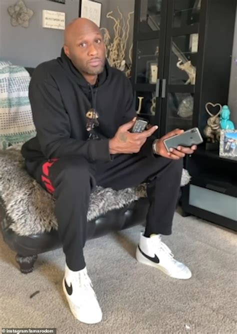 Lamar Odom Watches Old Episode Of Khloe And Lamar And Thanks His Ex Wife