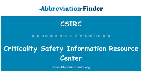 Csirc ย่อมาจาก ประการที่สามคือด้านความปลอดภัยข้อมูลทรัพยากรศูนย์