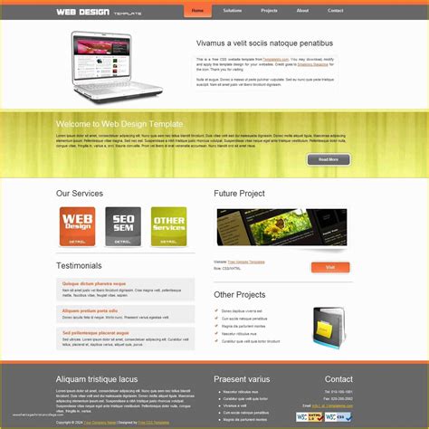 Web Developer Website Template Free Of Template 109 Web Design Heritagechristiancollege